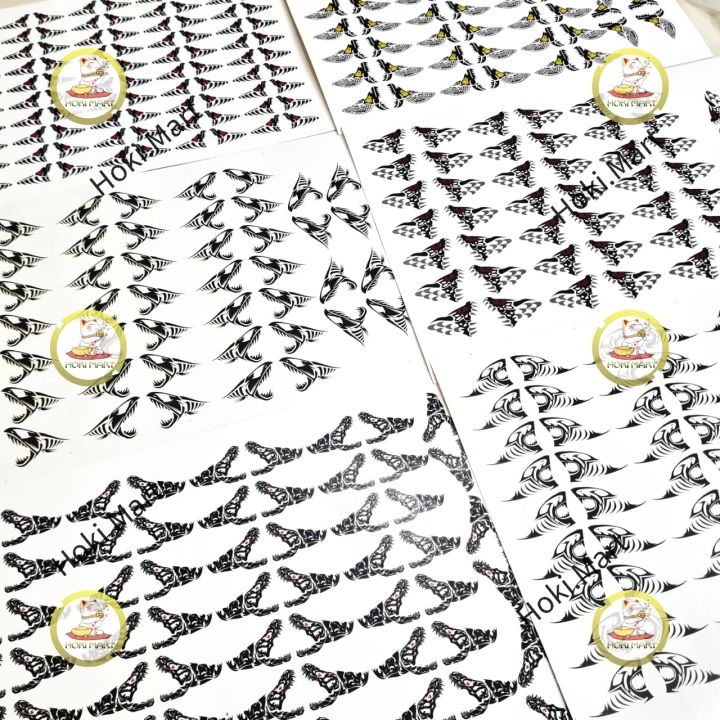 sticker umpan jaws / sticker untuk jaws | Lazada Indonesia