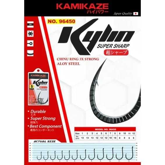Kail pancing galatama KAMIKAZE KYLIN 96450 Alloy Steel | Lazada Indonesia