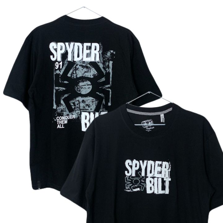 BAJU KAOS OVERSIZE UNISEX SPYDERBILT LOGO | Lazada Indonesia