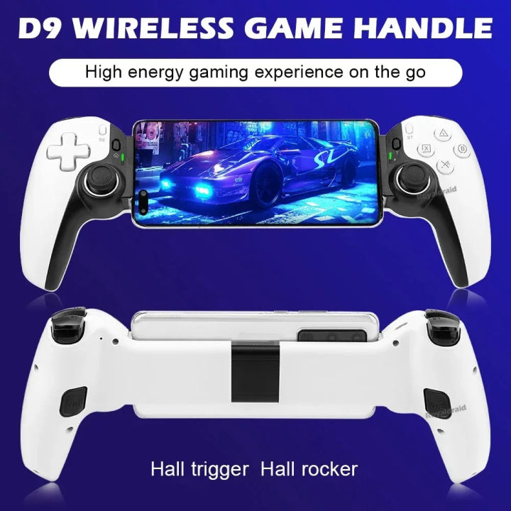 Mobile Phone Stretching Game Controller D9 Wireless Bluetooth PC Tablet For Switch/PS3/PS4 Dual ...
