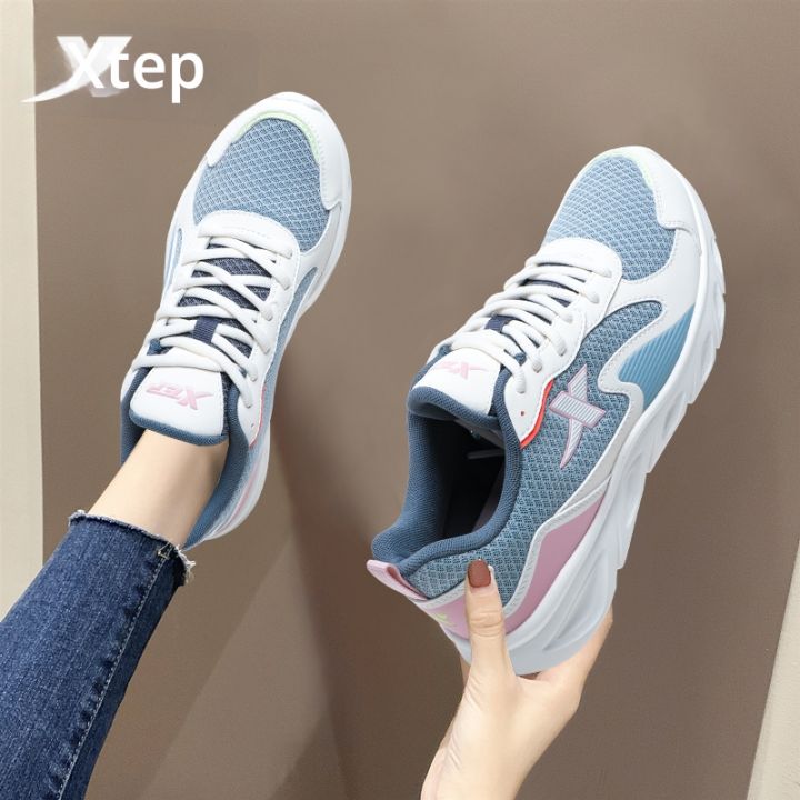 XTEP | รองเท้าวิ่งผู้หญิง XTEP 2026 ฤดูใบไม้ผลิ รองเท้าลำลองระบายอากาศ ...