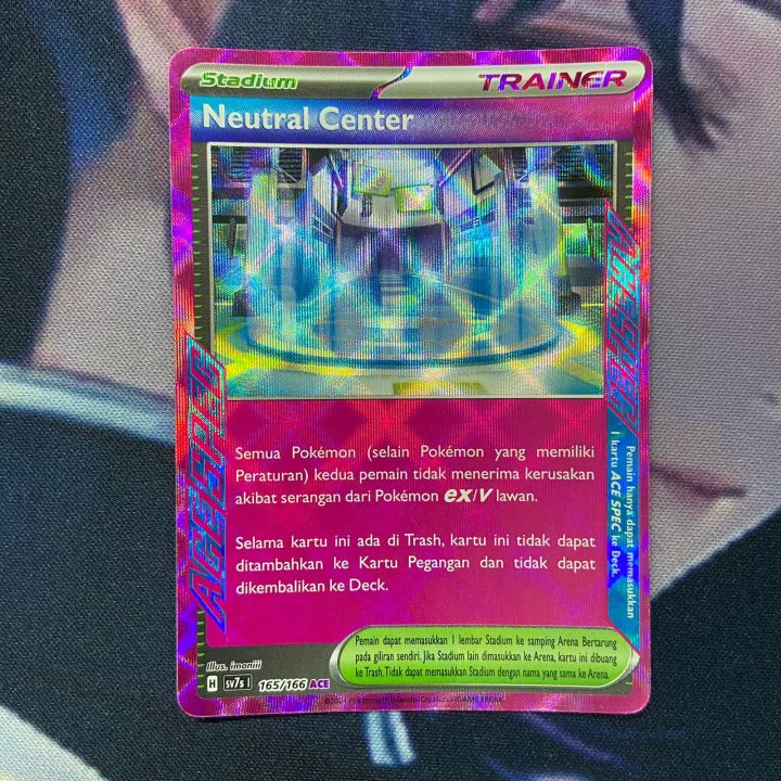 pokemon (ID) neutral center - SV7s 165/166 - ACE | Lazada Indonesia