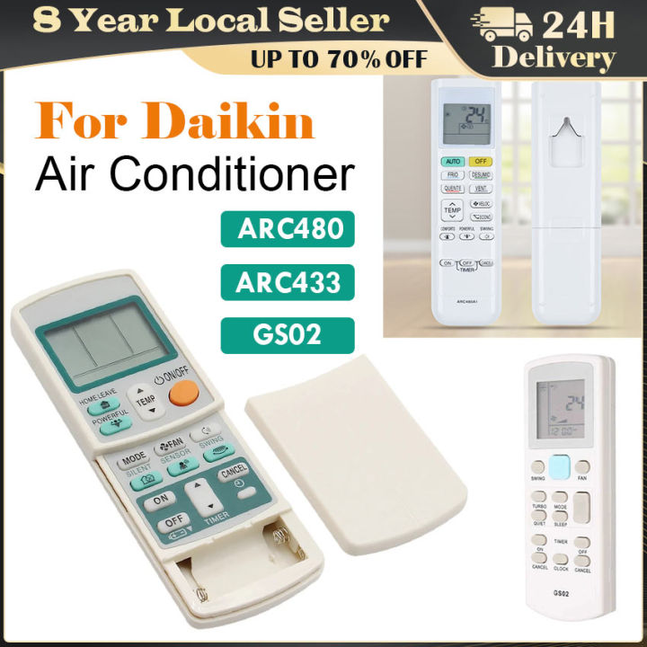 ️【Same Day Delivery】 【Daikin ARC480/ARC433/GS02】Universal ARC480A1 For ...