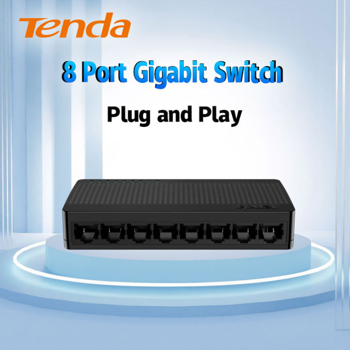 Tenda SG108 Network Switchs 8 Ports Gigabit Desktop Switch 10/100 ...
