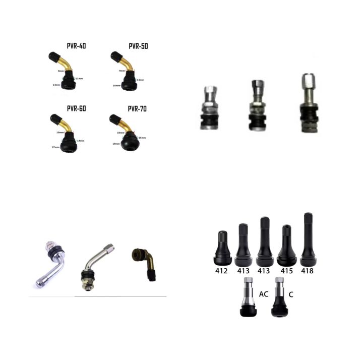 Tire Valve / Pito Universal for Tubeless for motorcycle, ebike, bike ...