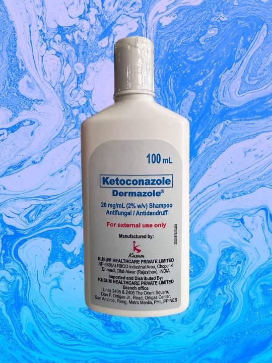 KETOCONAZOLE Dermazole Anti-fungal and Antidandruff Shampoo 100ml ...