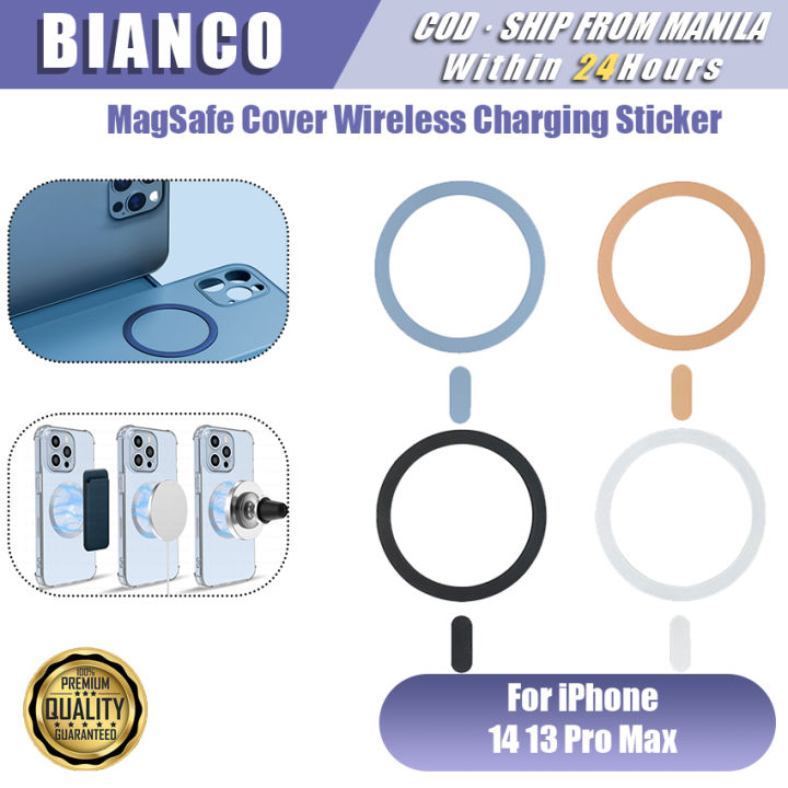 Universal Magnetic Adapter Sticker Ring For Magsafe Wireless Charging ...