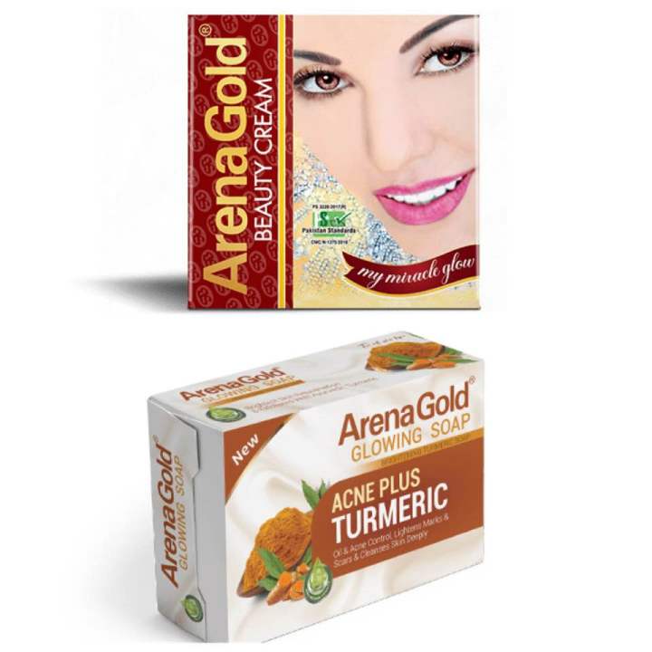 Arena Gold Beauty Cream with Soap | Lazada