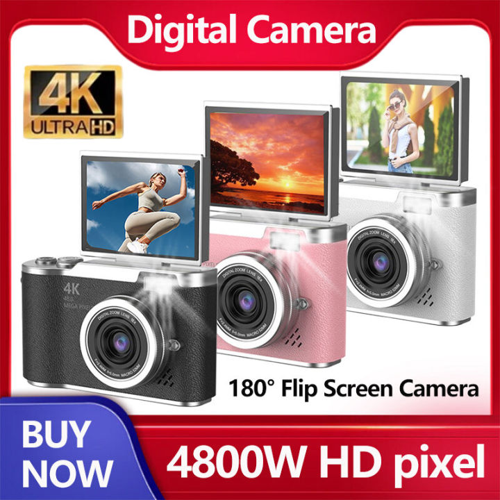 HD 4K Digital Camera For Photography 64MP Gift Camcorder Autofocus ...