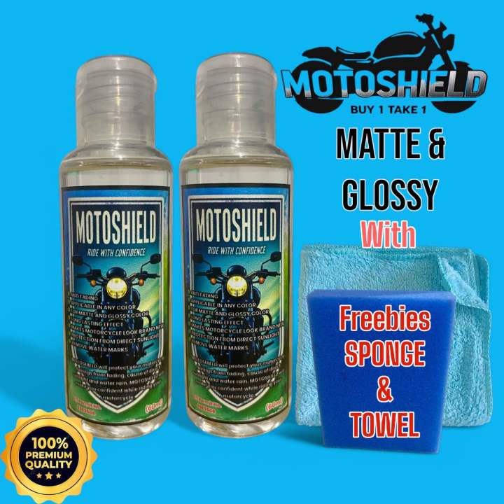 MATTE AND GLOSSY COAT (motoshield) BUY1TAKE1 with freebies | Lazada PH