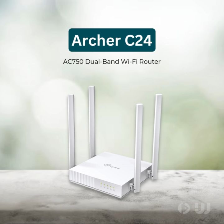 TP-Link Archer C24 AC750 Dual-Band Wi-Fi Router | AC Wi-Fi Router | Wireless Router | Wi-Fi ...