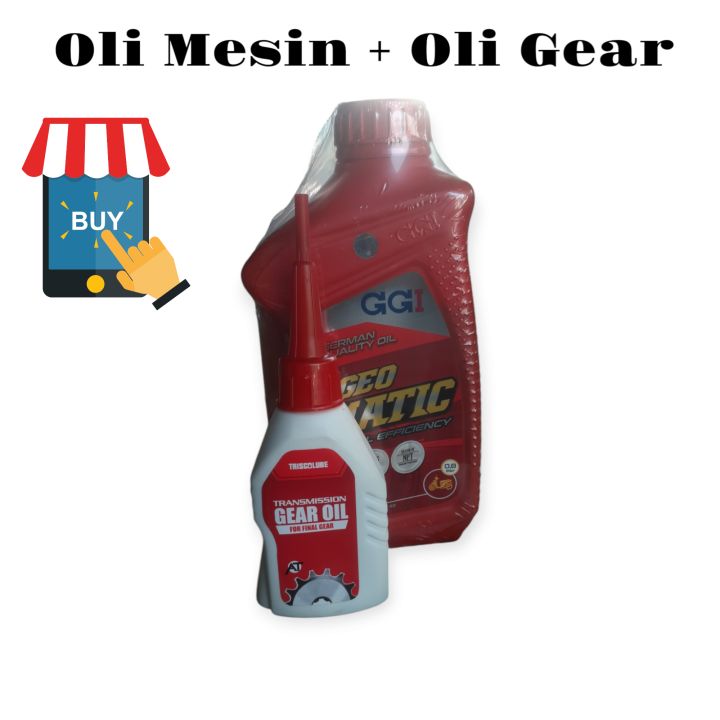 Paket Oli Mesin GGI + OLI GEAR 120 ML | Lazada Indonesia