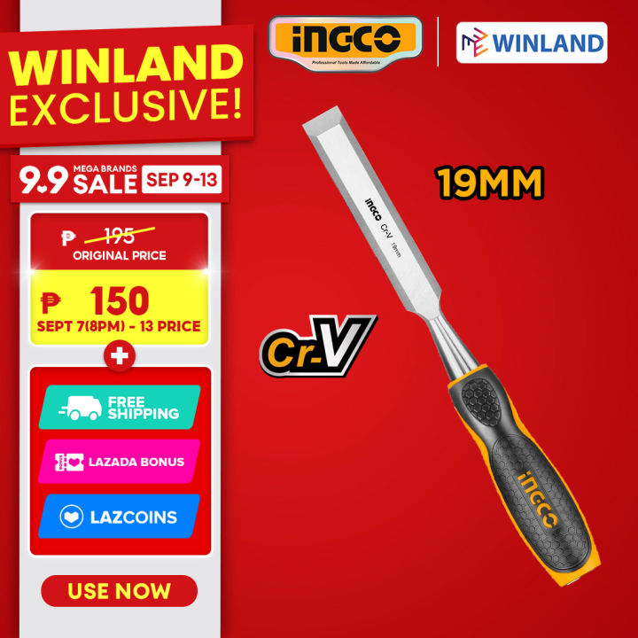 Ingco by Winland Industrial Wood Carving Hand Chisel 19mm HWC0819 ING ...