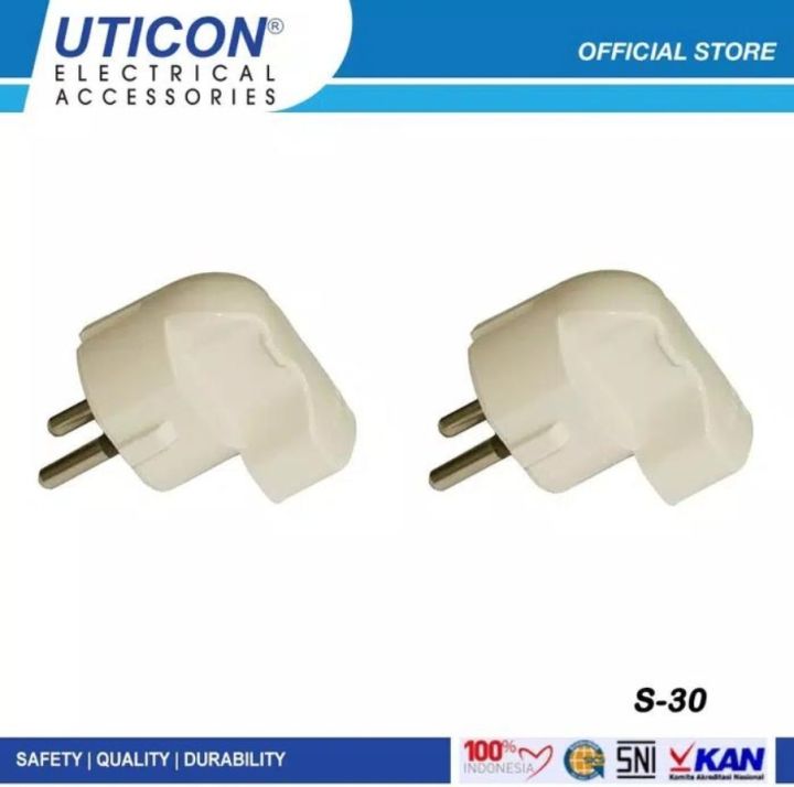Uticon S-30 Steker Arde Bengkok | Lazada Indonesia