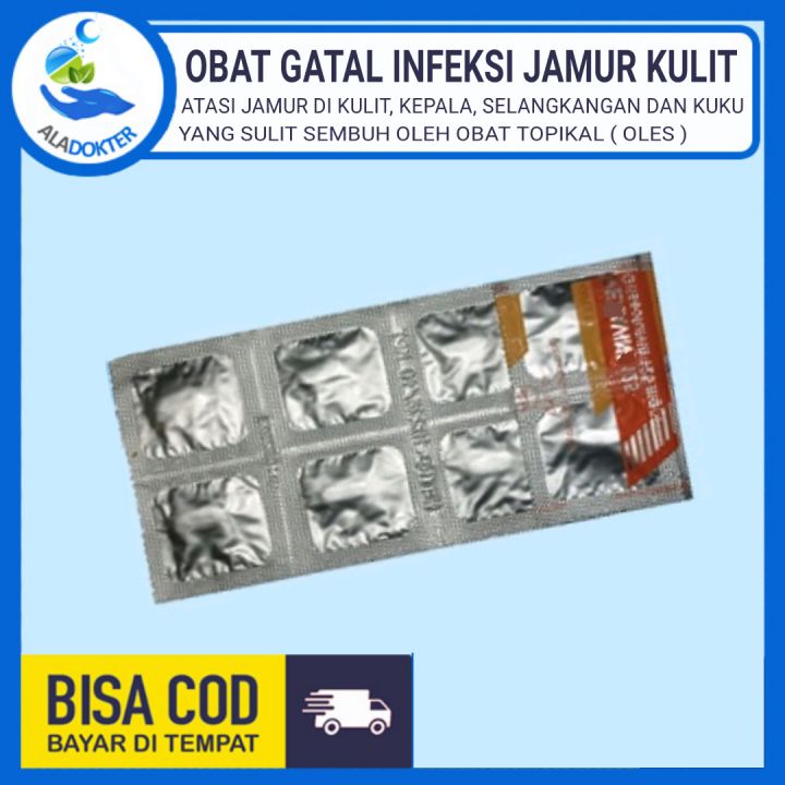 Obat Gatal Infeksi Jamur Eksim Ruam Tinea Ringworm Kutu Air Kurap ...