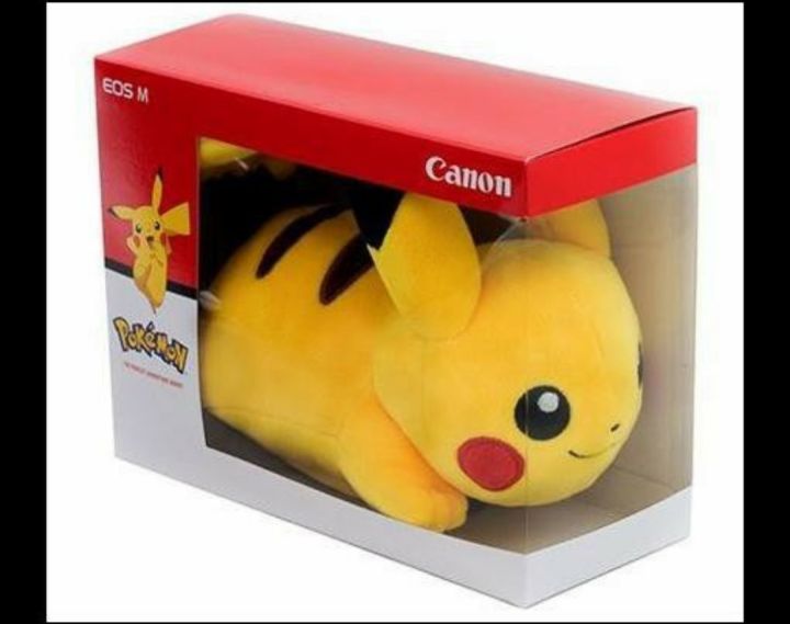 Canon Pikachu Pokemon Boneka Original Eos M | Lazada Indonesia