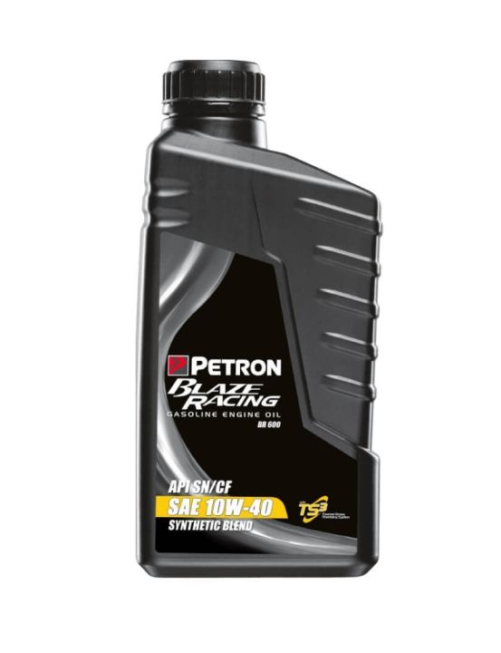 PETRON BLAZE RACING BR600 SYNTHETIC BLEND GASOLINE ENGINE OIL SAE 10W ...