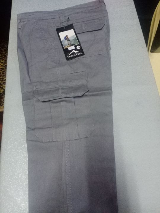 6 POCKETS TWILL PANTS STRAIGHT CUT FOR MEN | Lazada PH