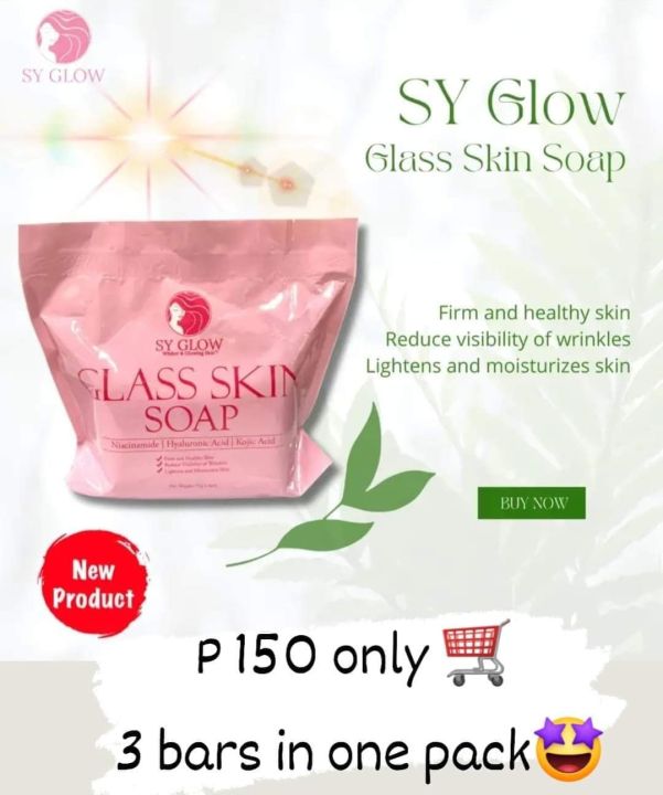 SY GLOW GLASS SKIN SOAP (SULIT PACK) | Lazada PH