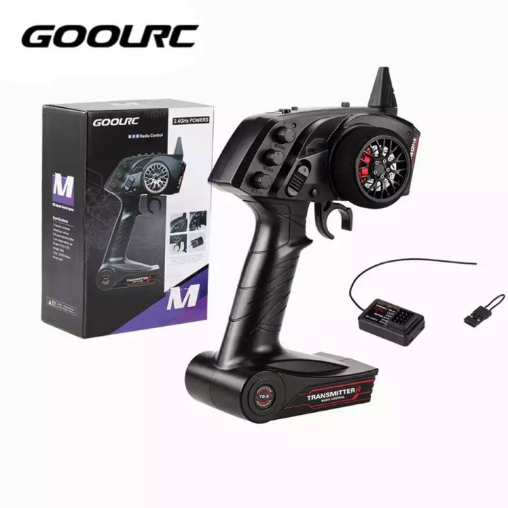 ใหม่ ! GOOLRC ชุดรีโมท บังคับวิทยุ 2.4ghz 3ch พร้อมรี ซีฟเวอร์ สำหรับรถ ...