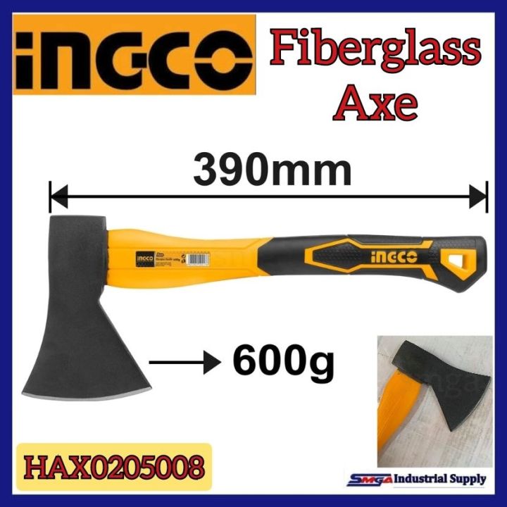 INGCO Fiberglass Axe 600g HAX0206008 | Lazada PH
