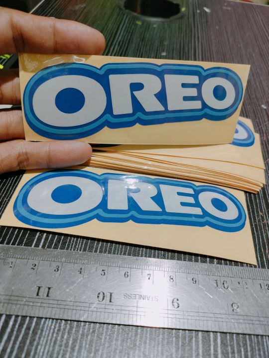 sticker cutting OREO stiker motor | Lazada Indonesia