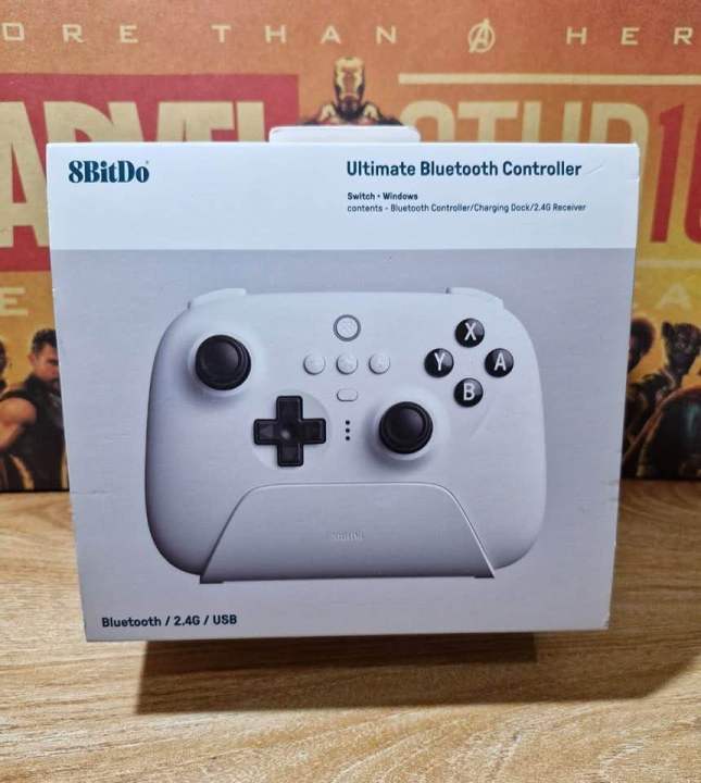 จอย 8Bitdo Ultimate Bluetooth & 2.4 G Controller with Charging Dock for ...