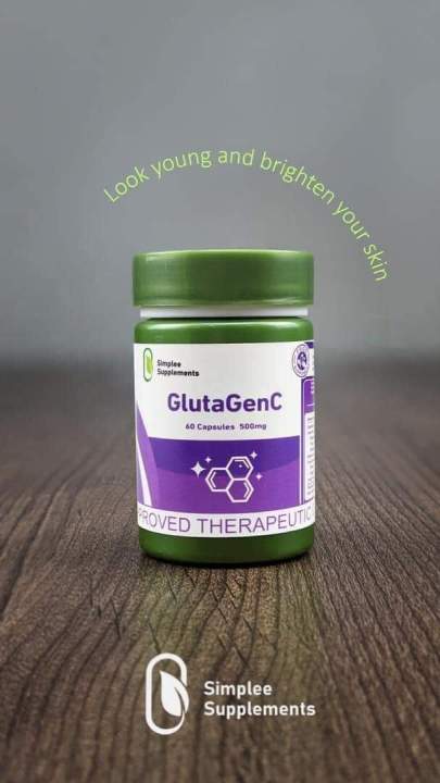 GlutagenC glutathione collagen 60caps | Lazada