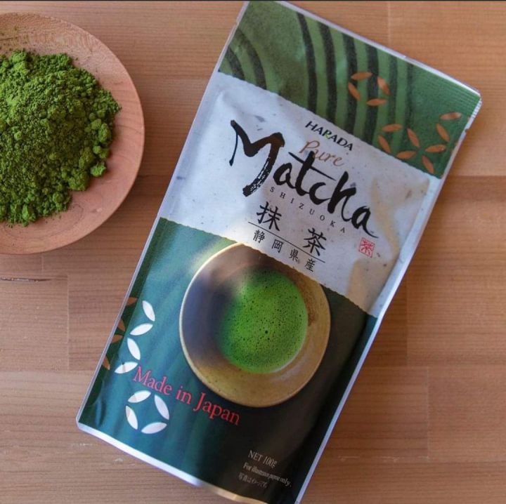 HARADA Pure Matcha From SHIZUOKA Made in Japan 🇯🇵 แท้ 💯% ชาเขียวมัทฉะ ...