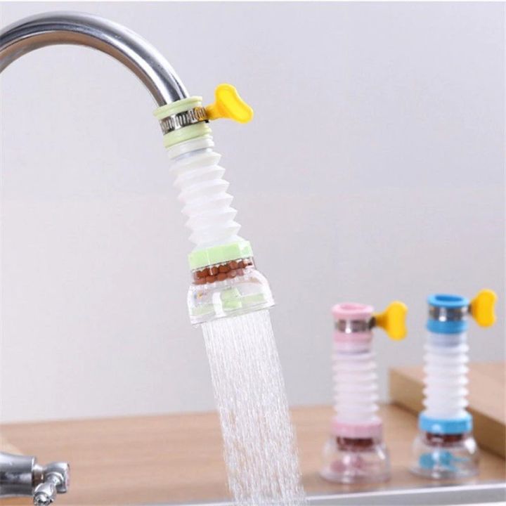 Extender Flexible Kitchen Shower Tap Water Filter Adapter Water Save ...