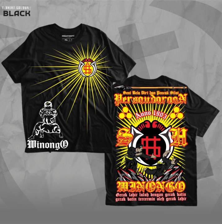 Kaos Persaudaraan Setia Hati Winongo Anno 1903 Kaos PSHW Winongo Madiun ...