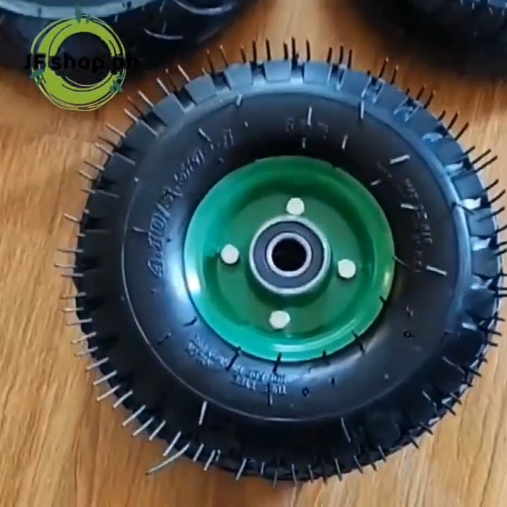 26cm 350-4 Inflatable Wheel Rubber Wheel Silent Caster Heavy Industrial ...