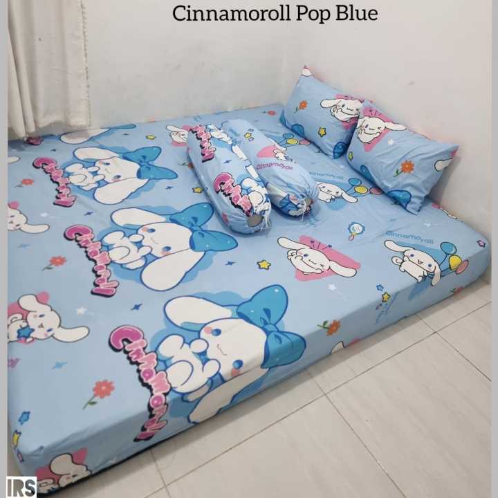 Sprei Homemade CUTE LABUBU/ PINK / BIRU LABUBU FRIENDS/ CINNAMOROLL POP ...