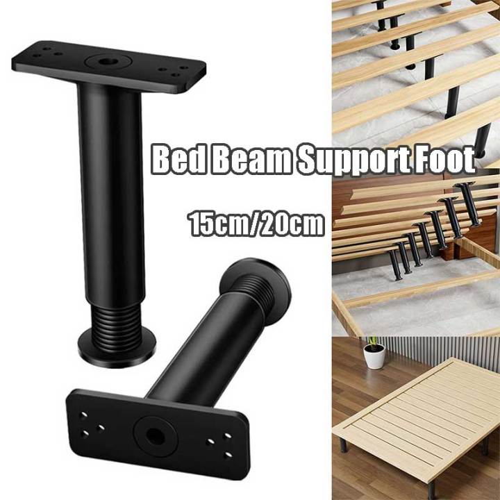 Adjustable Bed Beam Support Foot T-Shaped Retractable Bearing Bracket ...