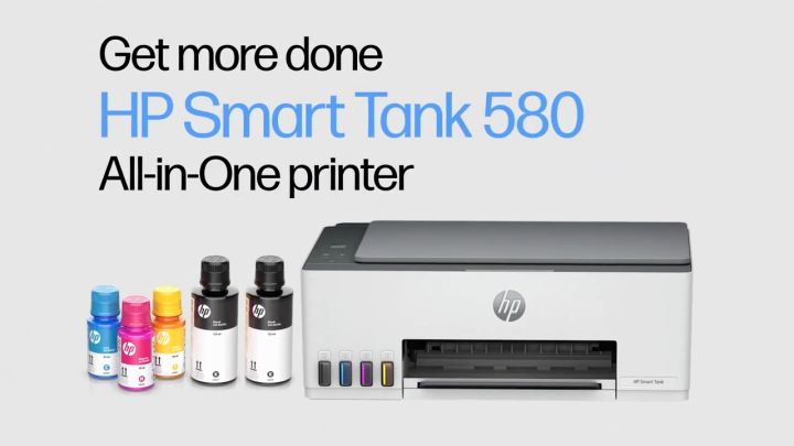 HP Smart Tank 580 All-in-One Inkjet Printer | Lazada