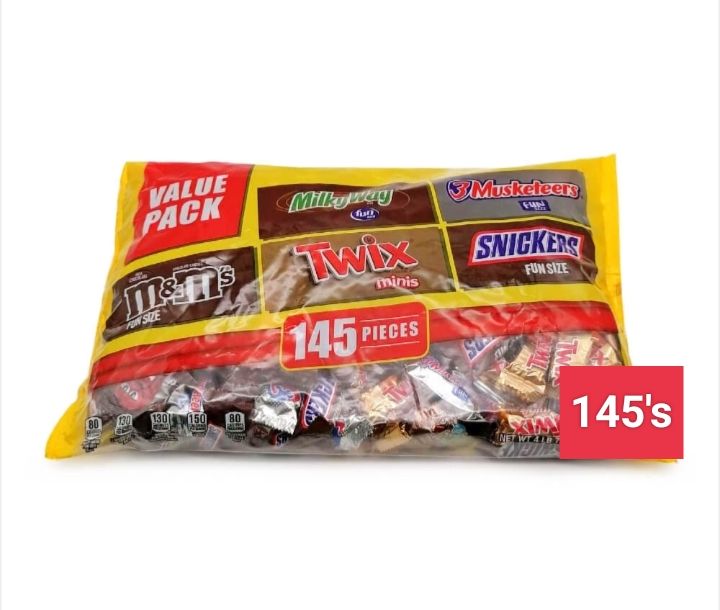 Mars Fun Size Chocolate Favorites Variety Pack 145's | Lazada PH