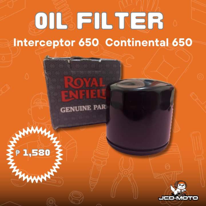Royal Enfield Oil filter for Interceptor 650 Continental 650 | Lazada PH