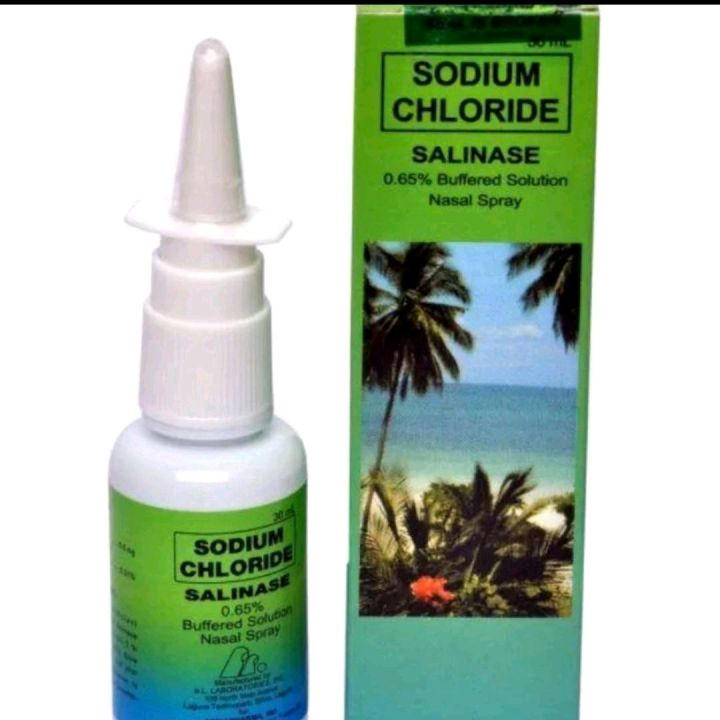 SALINASE NASAL SPRAY SODIUM CHLORIDE 30ml Comfort | Lazada PH