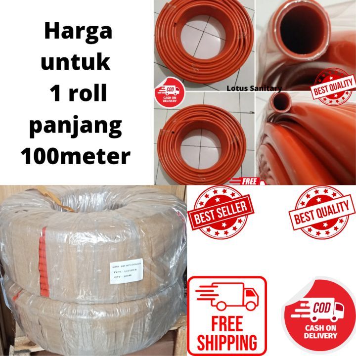 roll pipa air panas orange model RIFENG selang instalasi water heater ...