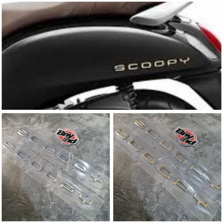 EMBLEM SCOOPY NEW 2020 2021 2022 | Lazada Indonesia