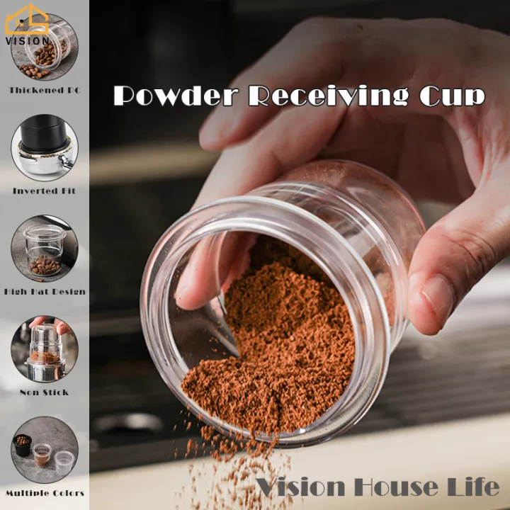 Vision 58mm Multipurpose Coffee Dosing Cup Food-Grade PC Clear Espresso ...