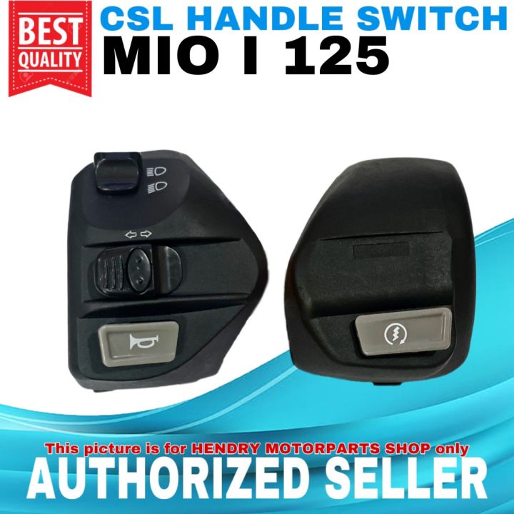 CSL LEFT & RIGHT HANDLE SWITCH FOR YAMAHA MIO I 125 Motorcycle ...