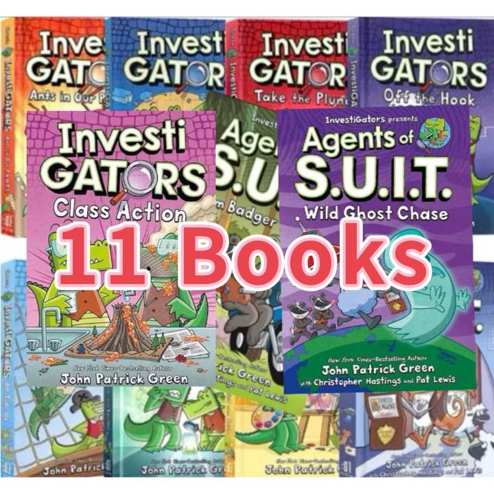 InvestiGators Set + Agents of S.U.I.T. (11 Books) | Lazada Singapore