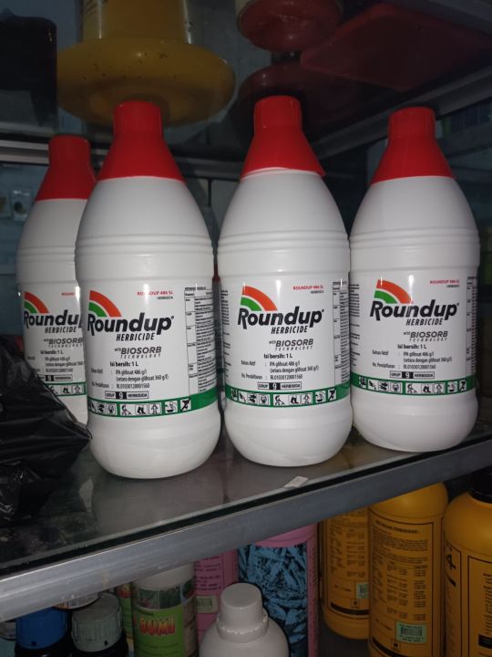 Pengendali rumput liar Herbisida Sistemik ROUNDUP 1 liter | Lazada Indonesia