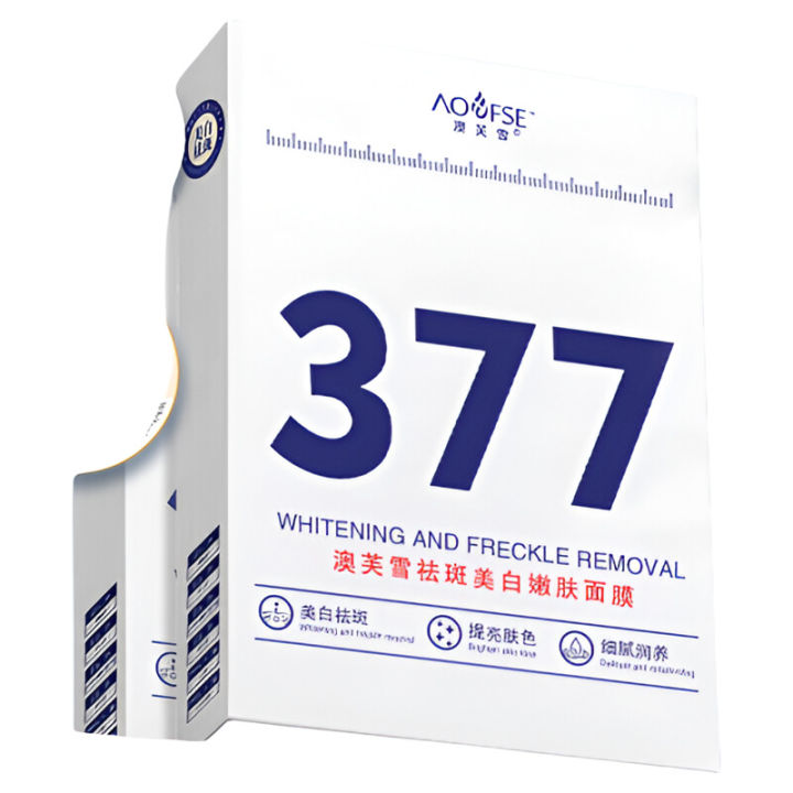 Aofu Snow Freckle มาส์กไวท์เทนนิ่งเพื่อผิวกระจ่างใสและให้ความชุ่มชื้น ...