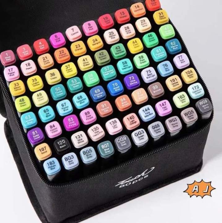 Touch five Markers Colored Pens for Art Drawing Pens 80pcs | Lazada PH