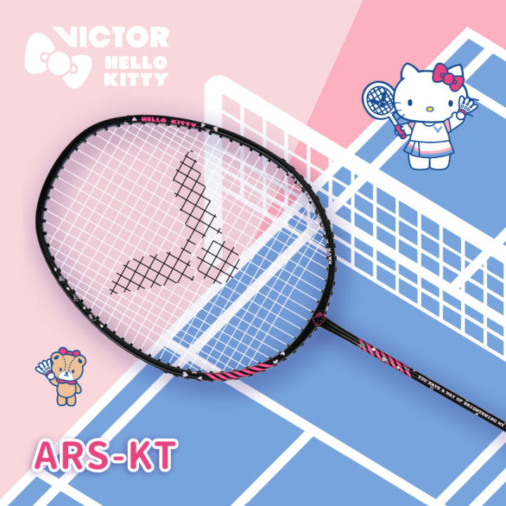 Victor Victor Victory Badminton Racket Hello Kitty Hello Kitty Series ...