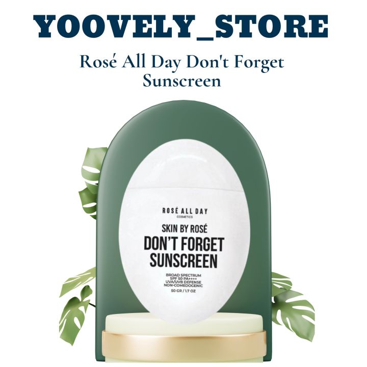 Rosé All Day Don't Forget Sunscreen | Lazada Indonesia