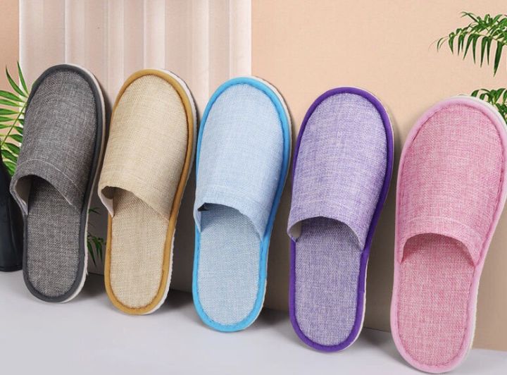 1pair High Quality Hotel Slippers bedroom Slippers Indoor pambahay ...