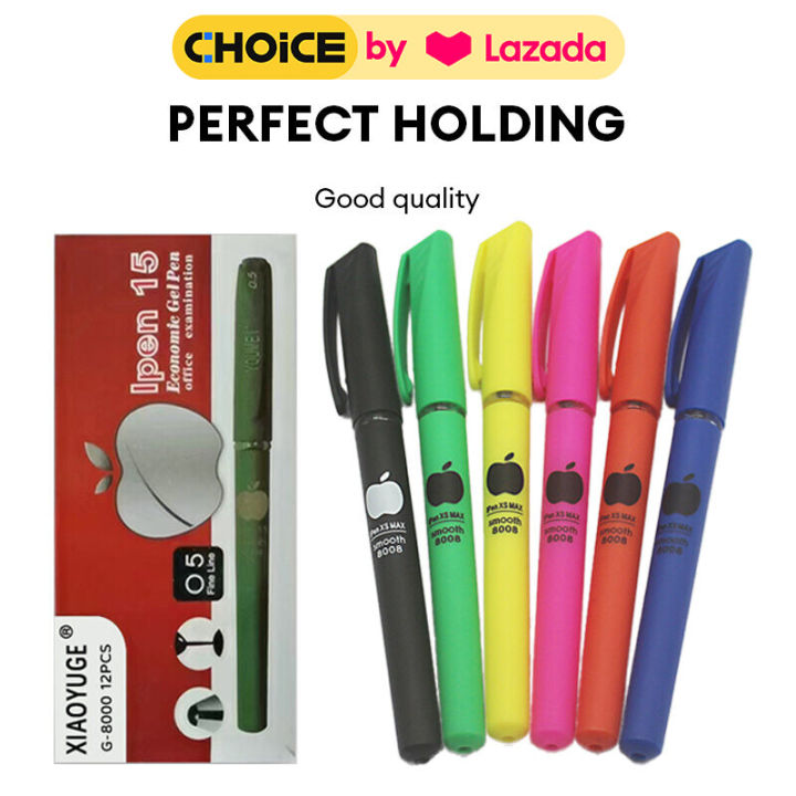 School Supplies Stationary Supplies 12pcs/set neutral pen 0.5mm pen ...